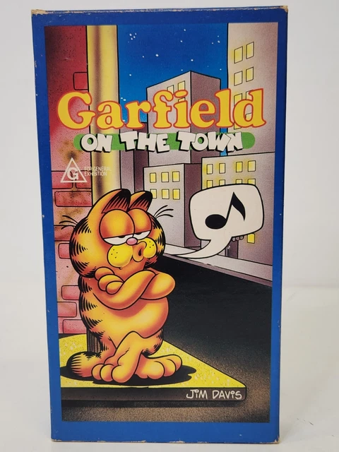 GARFIELD ON THE Town - Jim Davis - VHS tape £14.85 - PicClick UK