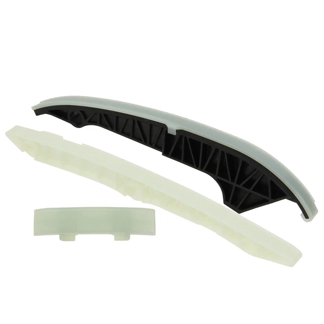 GENUINE OEM ENGINE Upper Lower Timing Chain Guides & Rail Kit For Audi ...