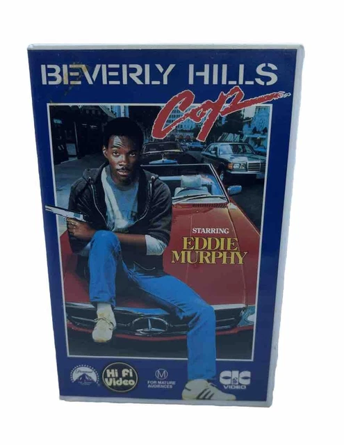 Beverly Hills Cop Vhs Cic Big Box Video Tape Action Comedy Eddie