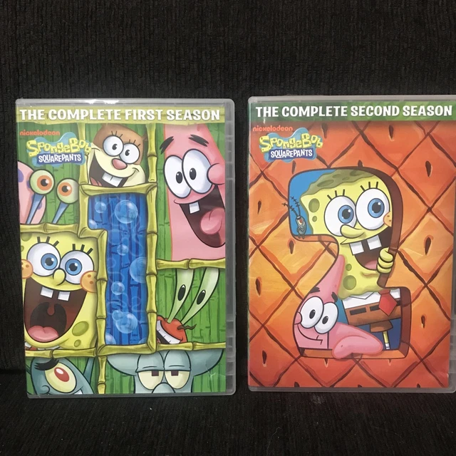 SPONGEBOB SQUAREPANTS: THE Complete First And Second Seasons ...