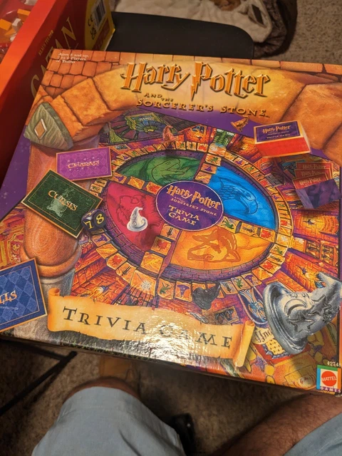 HARRY POTTER AND the SORCERER'S STONE TRIVIA Board Game £15.08 ...