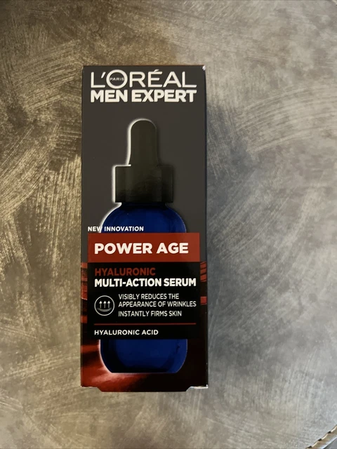 L'ORÉAL MEN EXPERT / Power Age Serum / Hydrating & Revitalising / 30ml £14.00 - PicClick UK