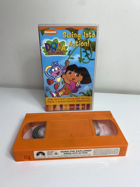 NICKELODEON DORA THE Explorer Swing Into Action VHS PAL £18.11 - PicClick UK