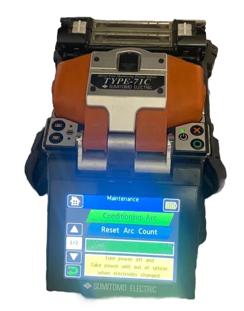 SUMITOMO TYPE 71C Optical Fiber Fusion Splicer Charger EUR 1.439,35 ...