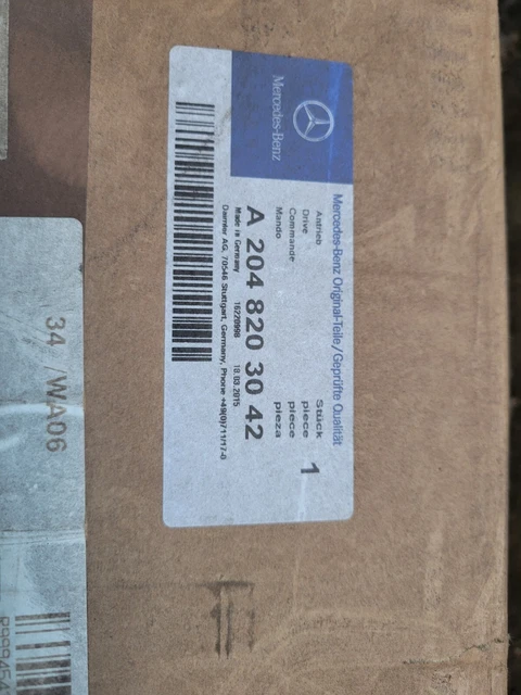 MERCEDES BENZ W204 W212 Motor elektrische Heckklappe 2048203042 Kombi ...