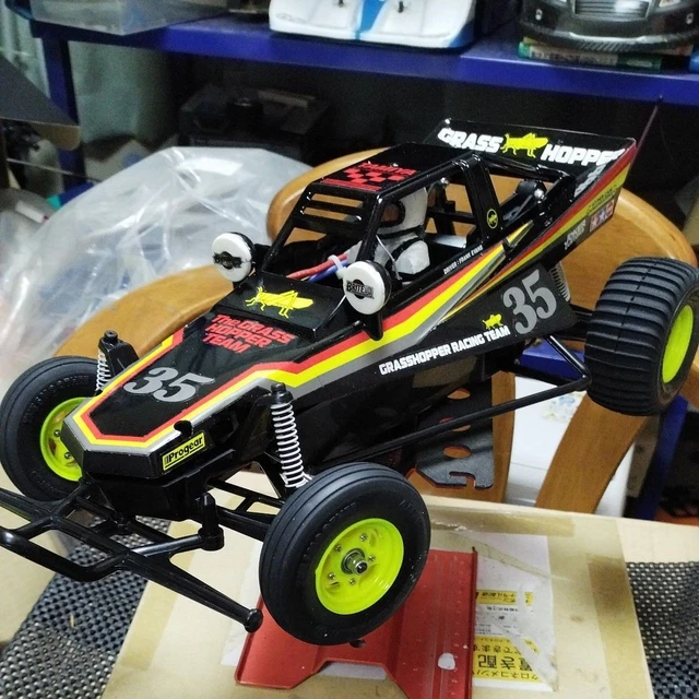 TAMIYA GRASSHOPPER RC Buggy 1/10 Off-Road Car Fast Electric Racing ...