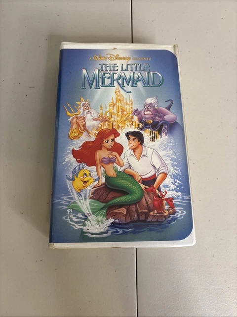 RARE AND HIGHLY sought-after "banned" Disney Little Mermaid VHS tape £ ...
