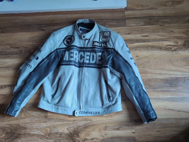 VINTAGE MERCEDES BENZ Top Gear Leather 90’s Jacket VGC size XXL 48-50 ...