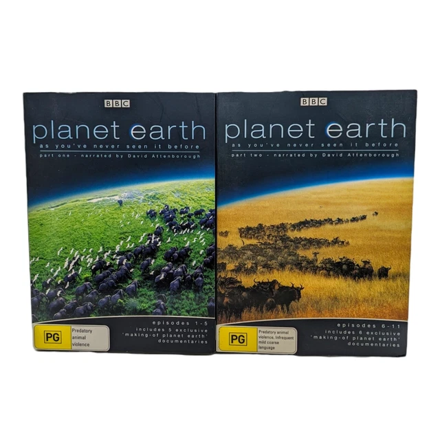 BBC PLANET EARTH The Complete Series Box Set Part 1 & 2 - TV Series DVD ...