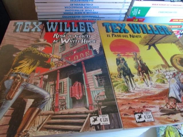 LOTTO 2 FUMETTI Tex Willer giovane n. 25-26 - Edizione Originale ...