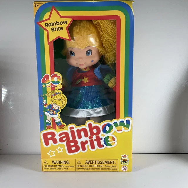 RAINBOW BRITE 40TH Anniversary 12" Doll - 40 Years Of Rainbow Bright ...