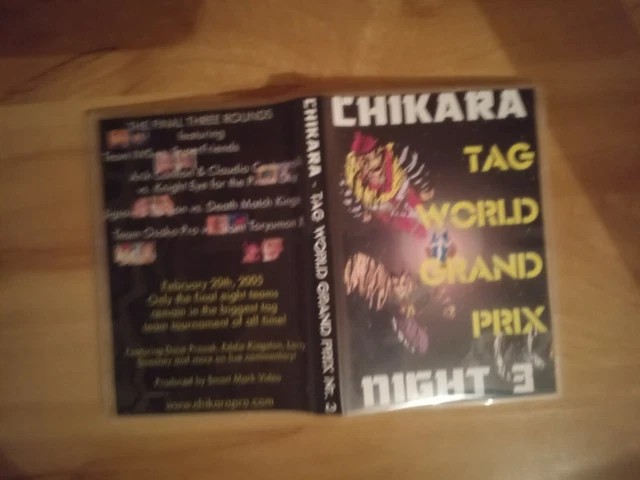 DVD CHIKARA PRO Wrestling Tag World Grand Prix 2005 Night 2 WWF WWE WCW ...