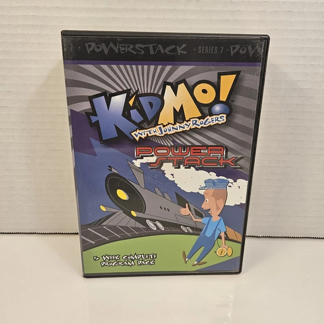 KIDMO! WITH JOHNNY Rogers Power Stack Series 7 - 5 Week Series 6-Disc ...