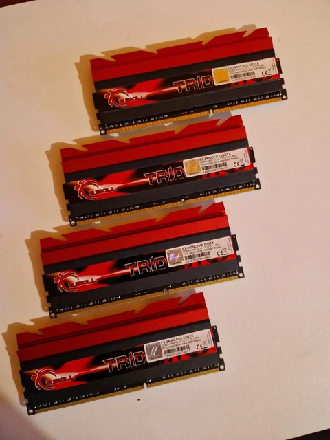 KIT RAM 32 Go DDR3 2400 Gskill Trident X Series EUR 179,90 - PicClick FR