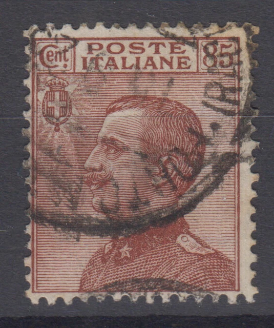 REGNO 1917-20 MICHETTI 85 Centesimi Bruno Rosso N.112 Usato EUR 8,00 ...