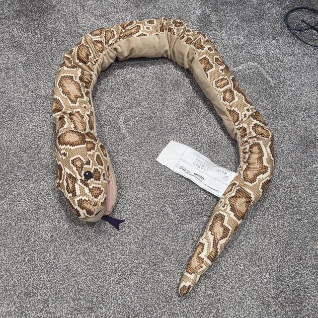 IKEA DJUNGELSKOG PYTHON Snake Hand Puppet Soft Toy Plush (160cm) / 60 ...
