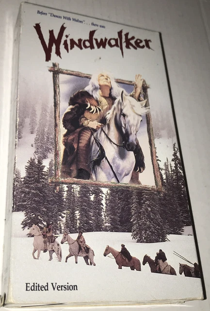 WINDWALKER VHS VINTAGE 80’s Trevor Howard Native American History Movie ...