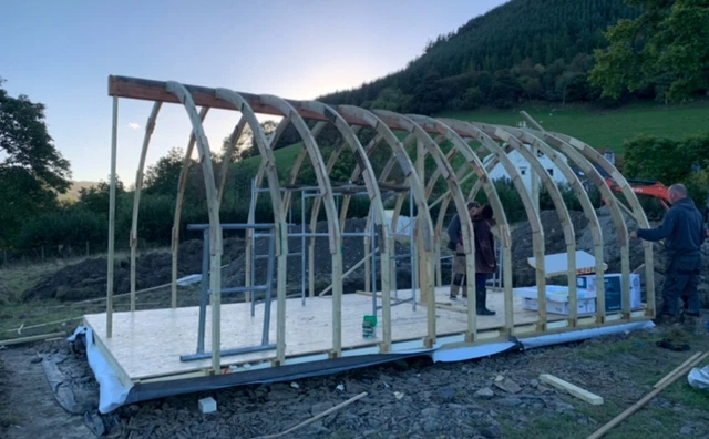 GLAMPING POD FRAME kit. 4.2m x 7.2m £2,650.00 - PicClick UK