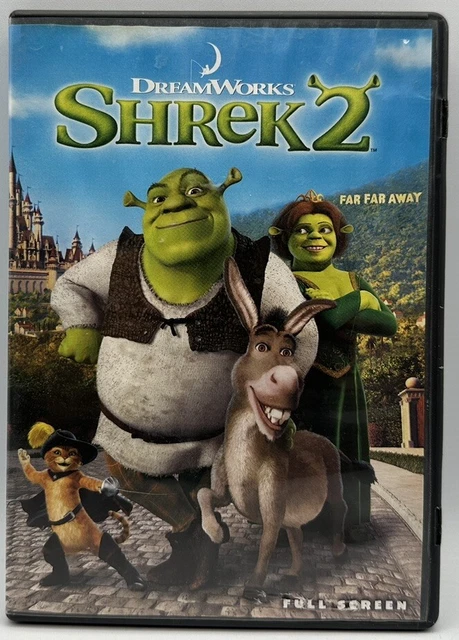 SHREK 2 DVD Full Screen Eddie Murphy Mike Myers Cameron Diaz Animated ...