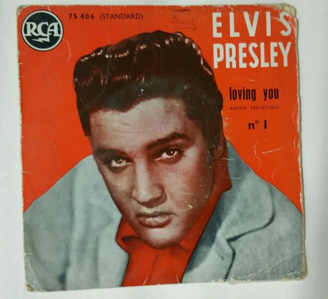 ELVIS PRESLEY / loving you n 1/ 45 tours EUR 11,00 - PicClick FR