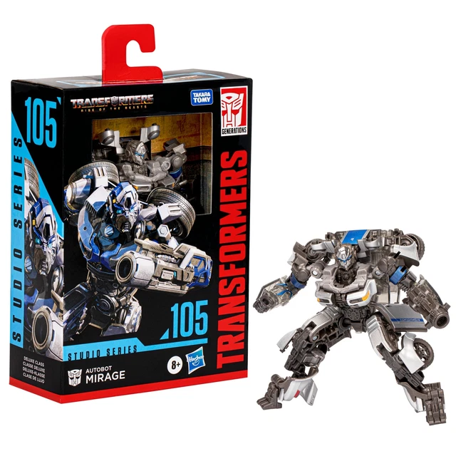 HASBRO TRANSFORMERS STUDIO Series SS#105 Deluxe Class Autobot Mirage in ...