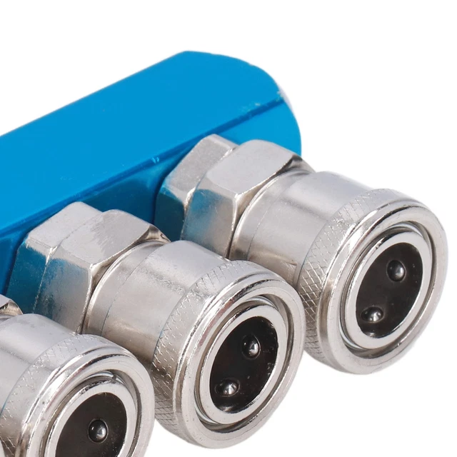 AIR DISTRIBUTION BLOCKS Standard Sizes Multiport Manifold Block For ...