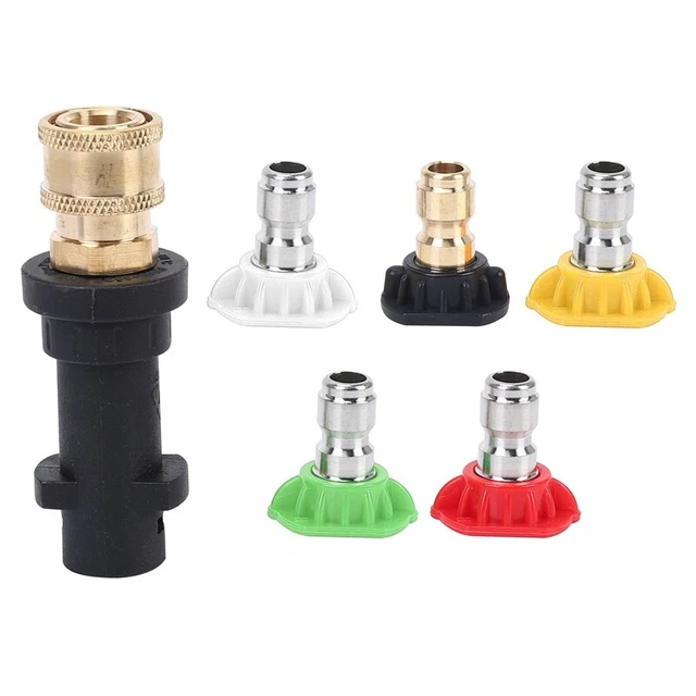 ADAPTATEUR POUR NETTOYEUR Haute Pression avec Embout de Raccord Rapide Feme7963 EUR 14,11 ...