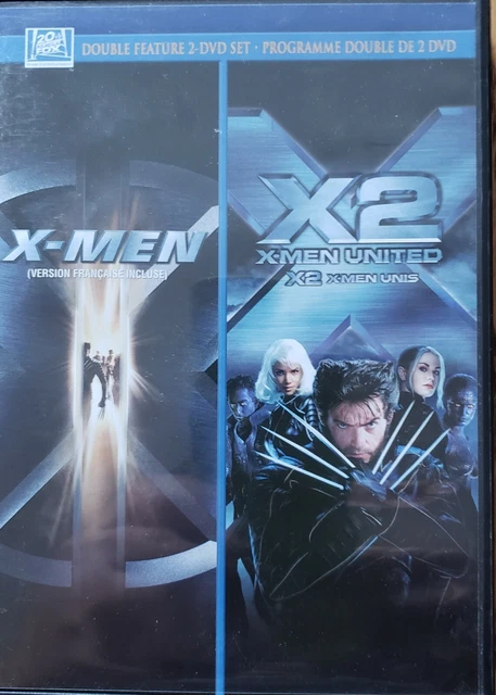 X-MEN & X2:UNINTED Double Feature (DVD) Free Shipping in Canada $8.79 ...