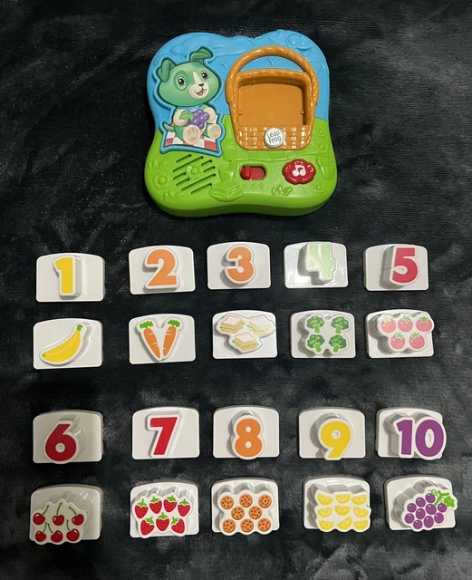 LEAPFROG FRIDGE PHONICS Numbers 1 To 10 Complete Set Excellent ...