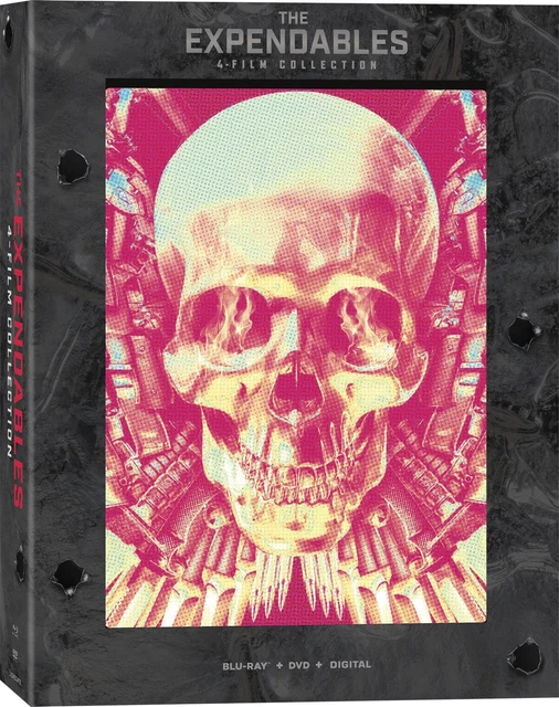 EXPENDABLES 4-FILM COLLECTION (Blu-ray) Sylvester Stallone Jason ...