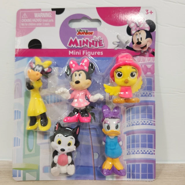 DISNEY JUNIOR MINNIE Mouse Mini Figures 5 Pc Set, New In Package £10.70 ...