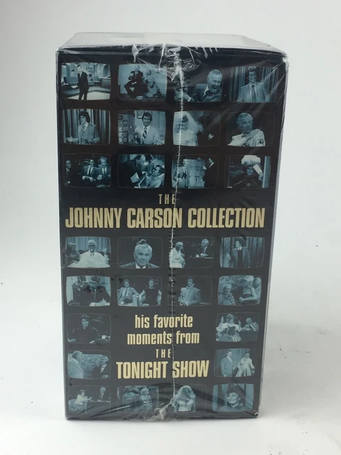 THE CARSON COLLECTION 4 VHS “Johnny's Favorite Moments” ~ SEALED ~ NEW ...