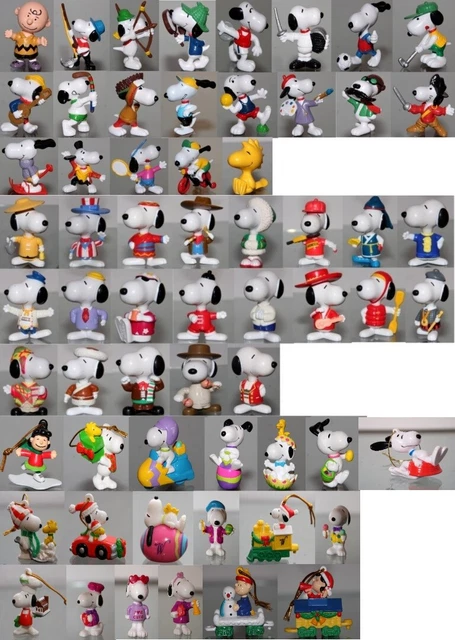 SNOOPY/PEANUTS SCHLEICH, WHITMAN'S, McDonald's PVC + Plastic Figure ...