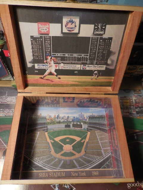 SHEA STADIUM STRAT-O-MATIC/ APBA Cigar Box Stadium! UniqueII £39.09 ...