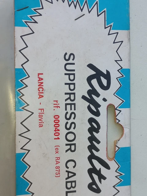 LANCIA FLAVIA SERIE Cavi Candele schermati Ripaults EUR 55,00 - PicClick FR