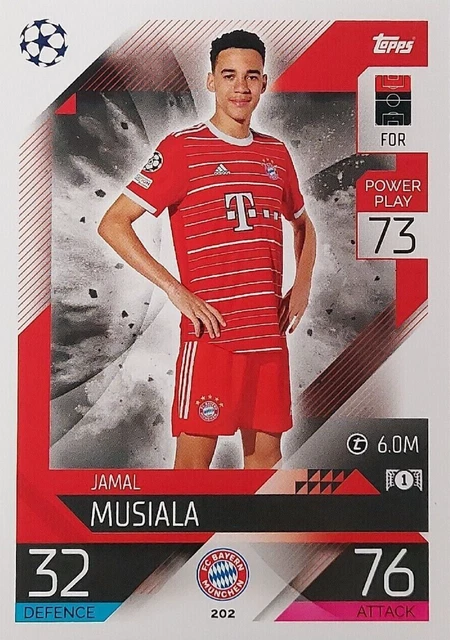 JAMAL MUSIALA - BAYERN MUNICH - Match Attax 2022/23 Base N°202 EUR 1,15 ...