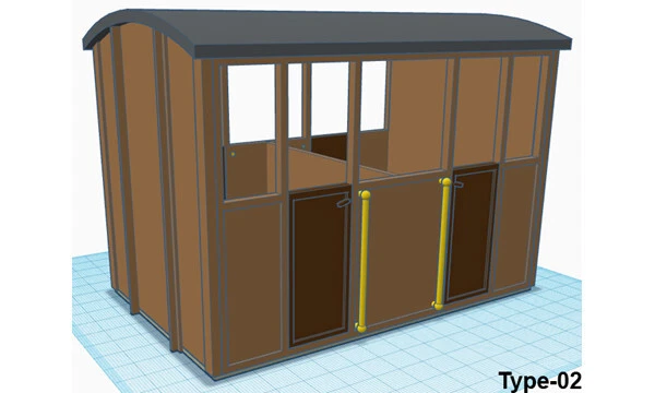 COACH KIT HALF Doors 16mm SM32 SM45 Narrowgauge Garden Railway £25.00 ...