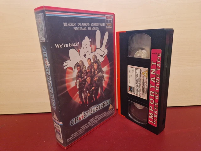 GHOSTBUSTERS II (2) - Bill Murray, Dan Aykroyd, Big Box PAL VHS Video ...