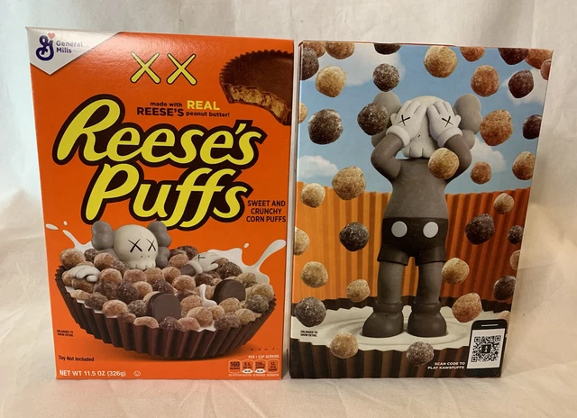 LIMITED EDITION! KAWS x Reeses Puffs Cereal $24.99 - PicClick AU