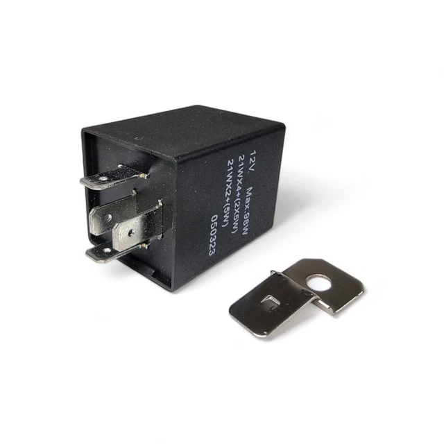 4 PIN HAZARD Indicator Flasher Unit Relay 12v Max 98w £9.79 - PicClick UK