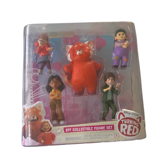 DISNEY PIXAR TURNING Red BFF Collectible Figure Set 5 Figures $18.49 ...