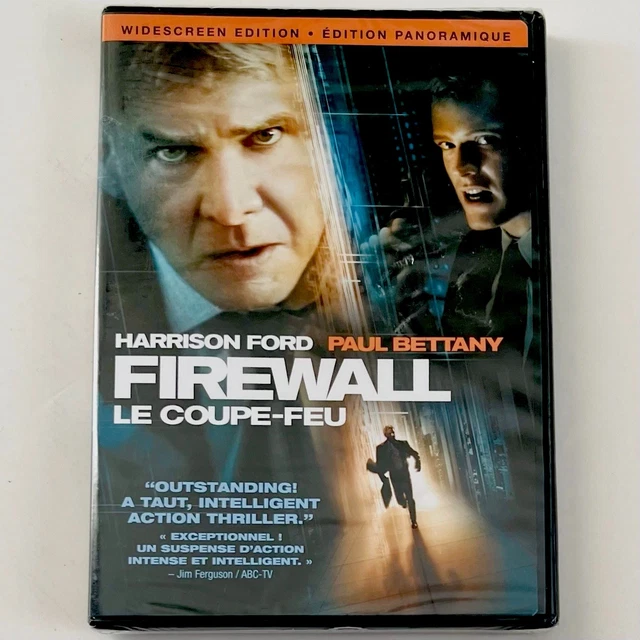 FIREWALL DVD (2007) Harrison Ford Paul Bettany Widescreen NEW $9.00 ...
