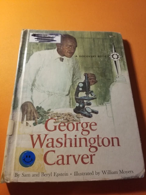 GEORGE WASHINGTON CARVER A Discovery book 1960 EX library Vintage ...