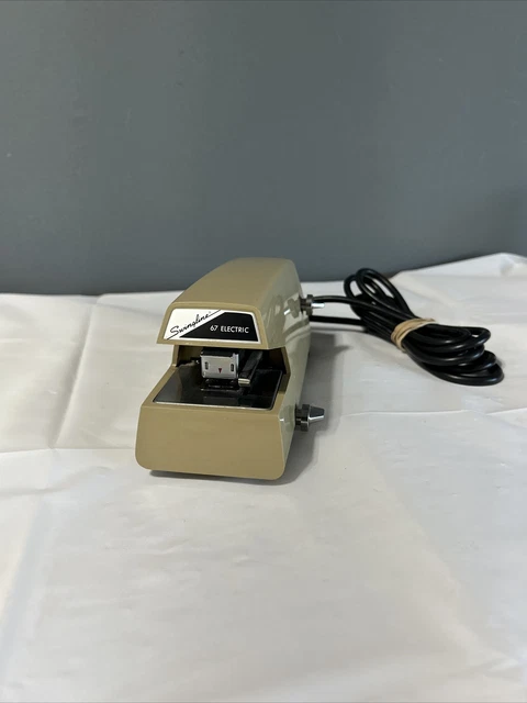 SWINGLINE MODEL 67 Electric Stapler Desktop Heavy Duty Tested Works ...