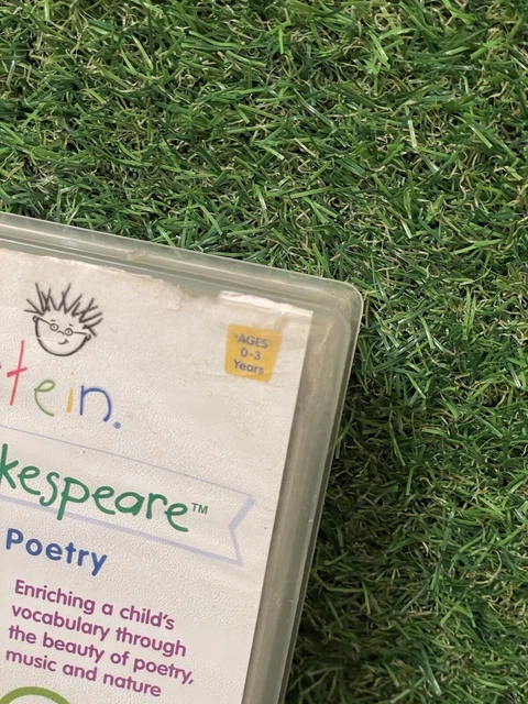 BABY EINSTEIN - Baby Shakespeare - World Of Poetry - PAL VHS Video Tape ...