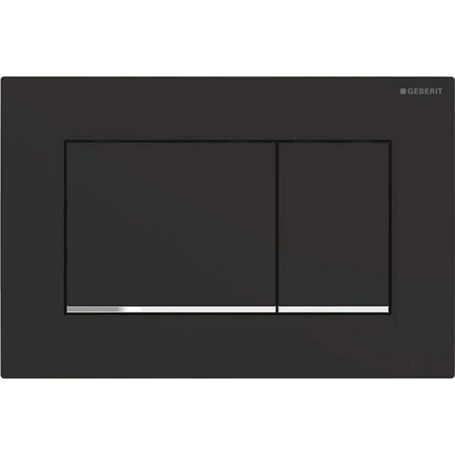 GEBERIT SIGMA 30 Dual Push Button Flush Plate WC Concealed Cistern ...