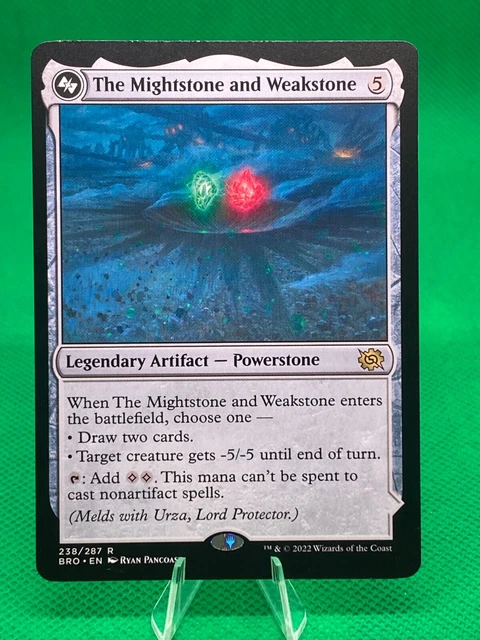 MTG - THE MIGHTSTONE AND WEAKSTONE - The Brothers' War (R) $9.02 ...