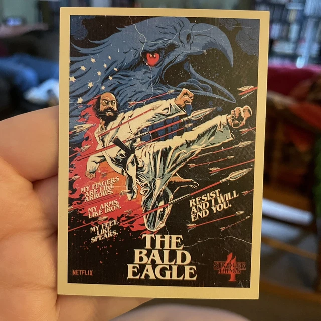 STRANGER THINGS THE Bald Eagle Zerocool Billy Butcher Artist Series Card BB-12 £1.07 - PicClick UK
