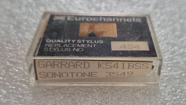 EUROCHANNELS RECORD STYLUS - Garrard KS41BSS / Sonotone 3549 - New Old Stock £9.95 - PicClick UK