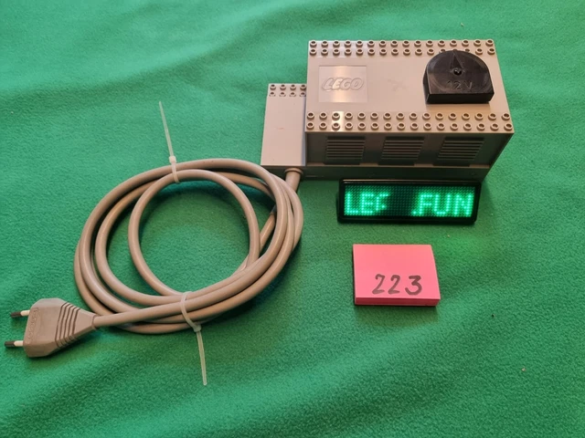 LEGO® 12V 7864 Trafo grau/Transformer gray für z.B. 7740 7750 7727 7735 ...